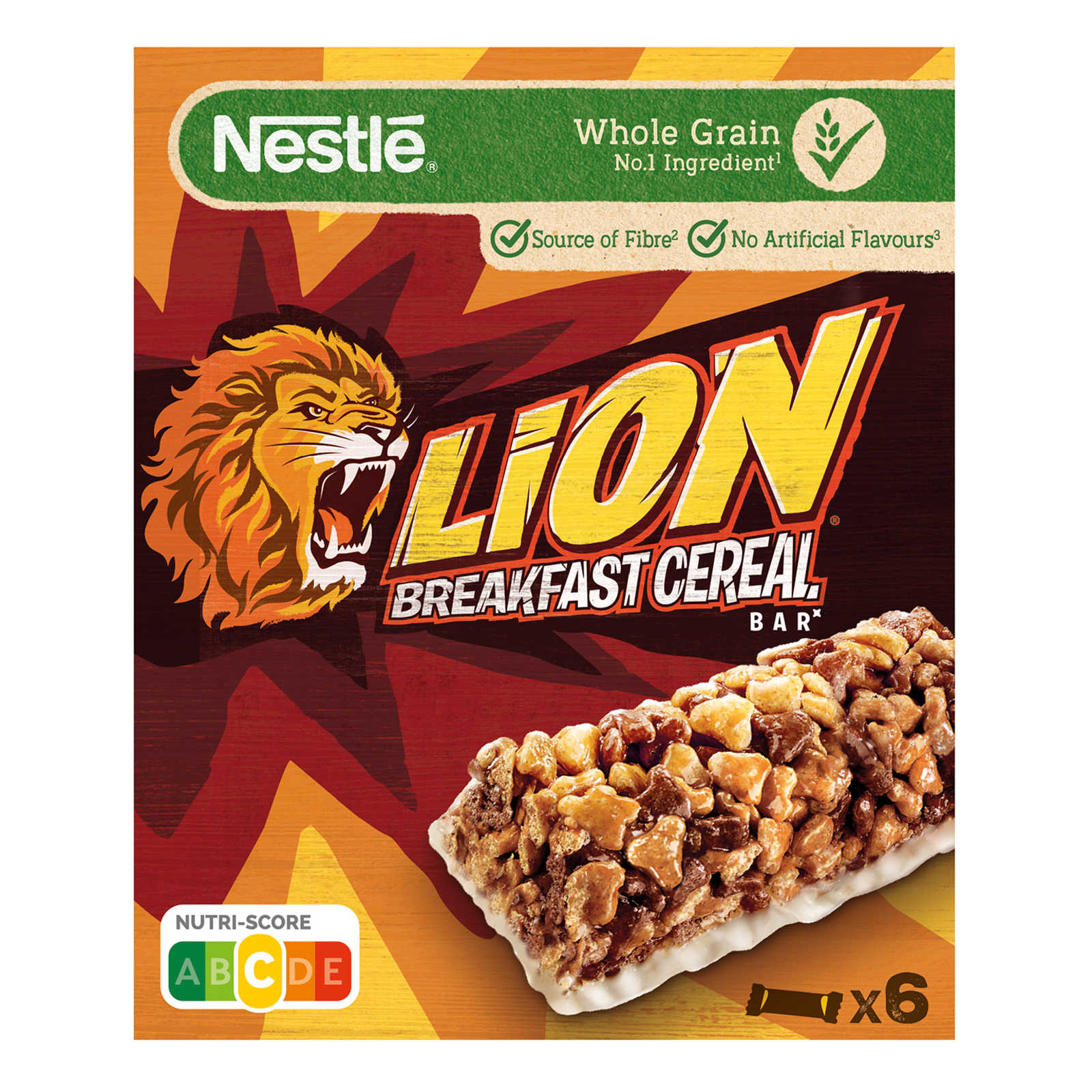 Nestlé | Lion | Barres de céréales | Chocolat-Caramel | 1+1 Gratuit | 2 ...