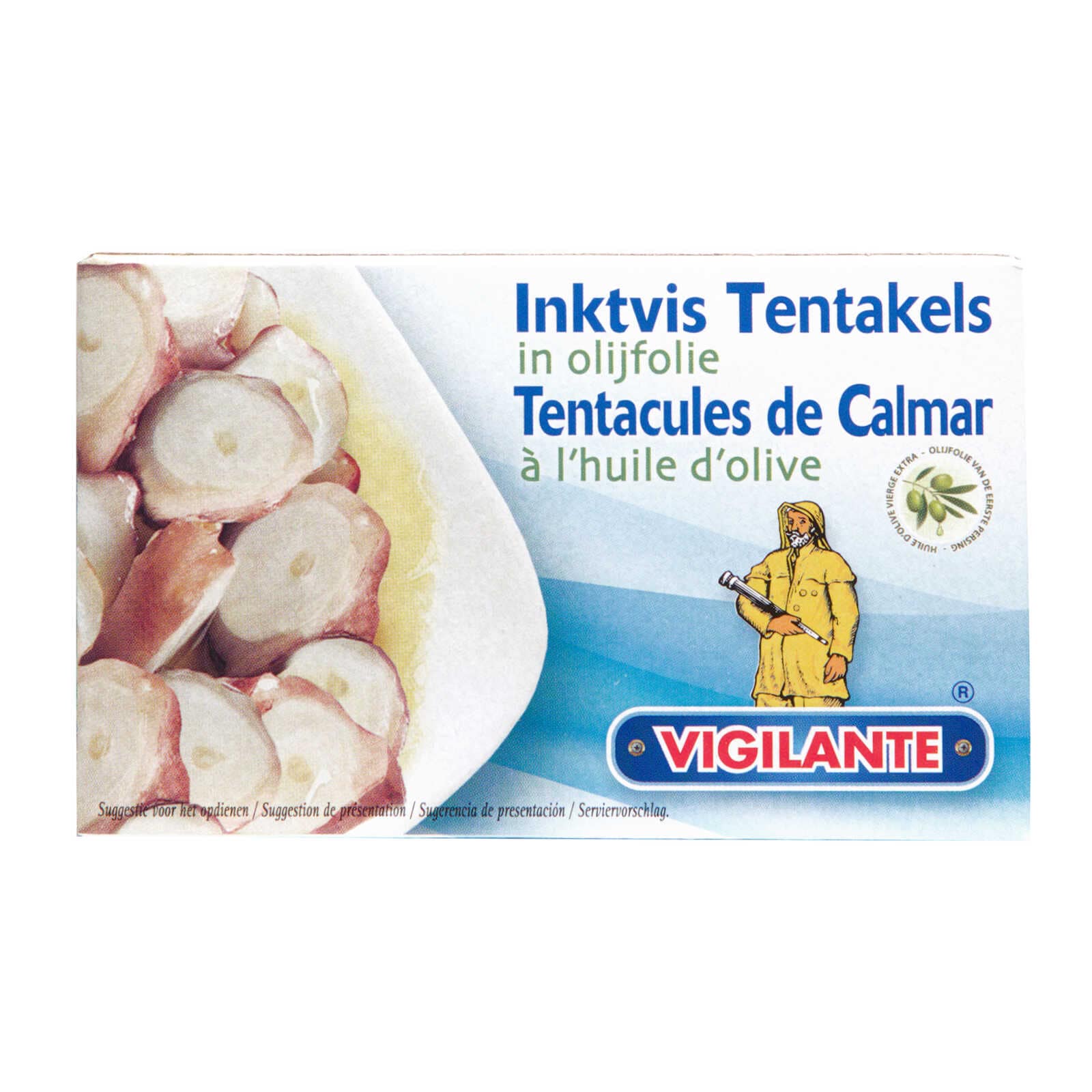 Vigilante | Inktvis | Olijfolie | 115 gr | Delhaize