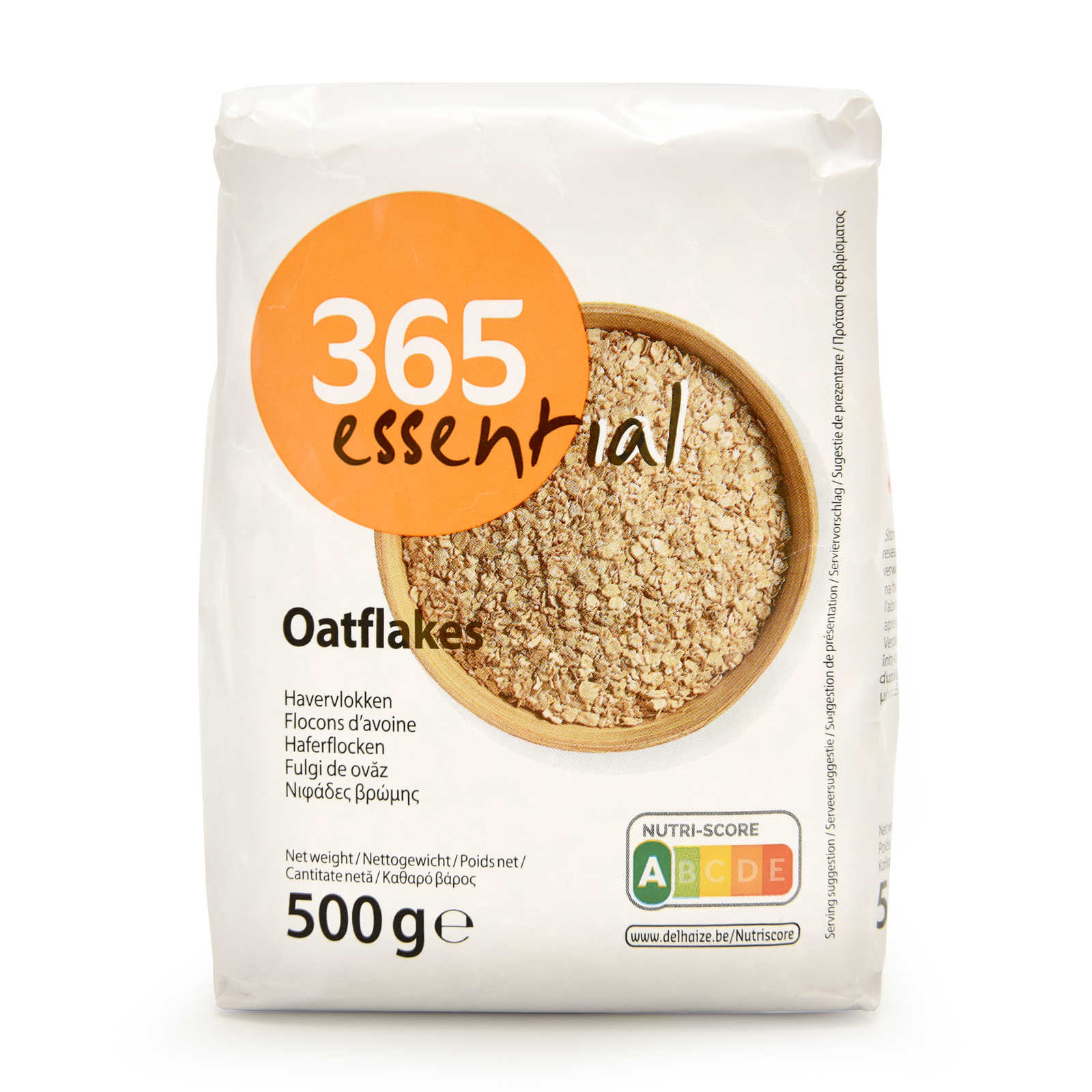 365 | Delhaize | Havermout | Volkoren | 500 gr | Delhaize