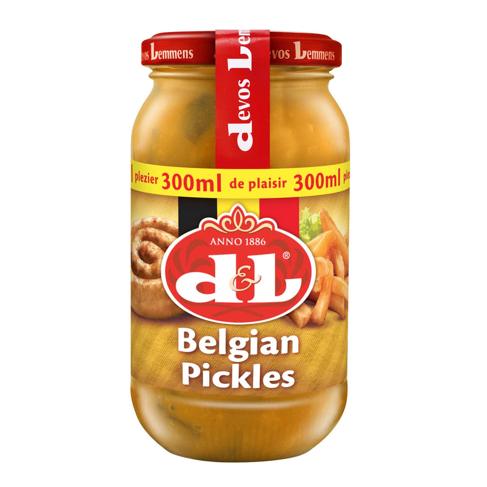 Devos & Lemmens | Saus | Belgian pickles | 30 cl | Delhaize