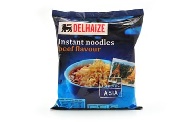 Delhaize | Noodles | Instant | Beef | Bag | 60 gr | Delhaize