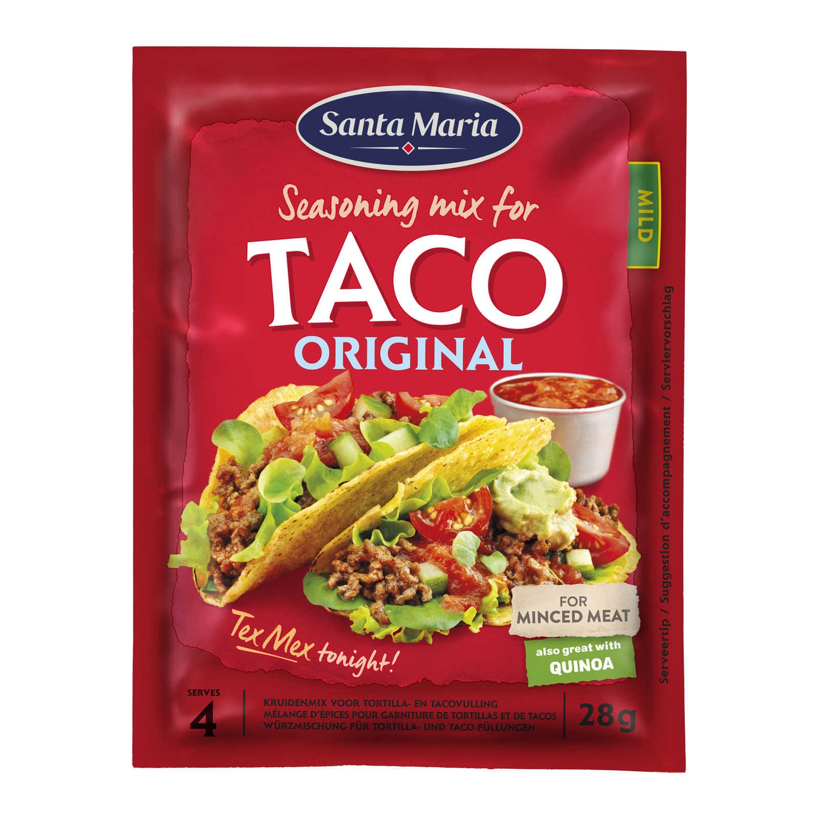 Santa Maria | Taco | Seasoning Mix | 28 gr | Delhaize