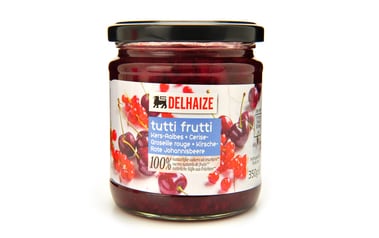 Delhaize | Confiture | Cerise | Groseille | 350 gr | Delhaize