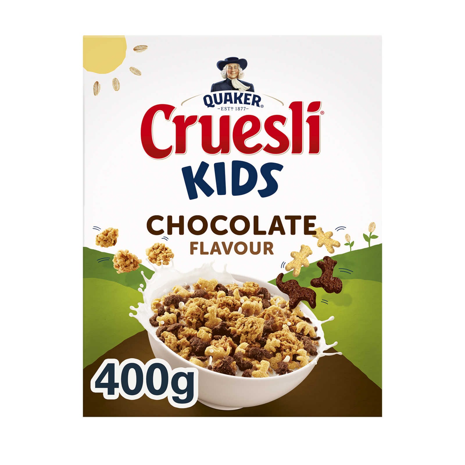 Quaker | Ontbijtgranen | Chocolade | Kids | 400 gr | Delhaize