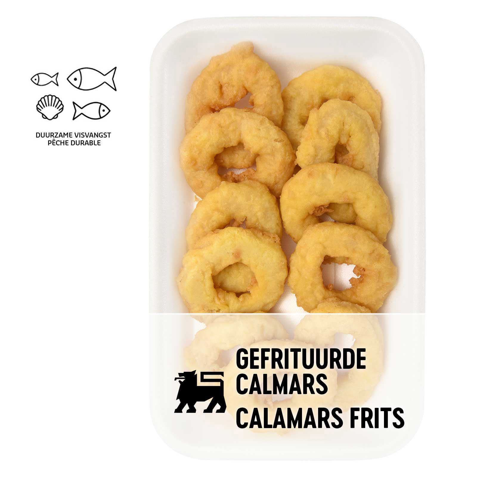 Delhaize | Calamars | Frit | +/- 245 gr | Delhaize