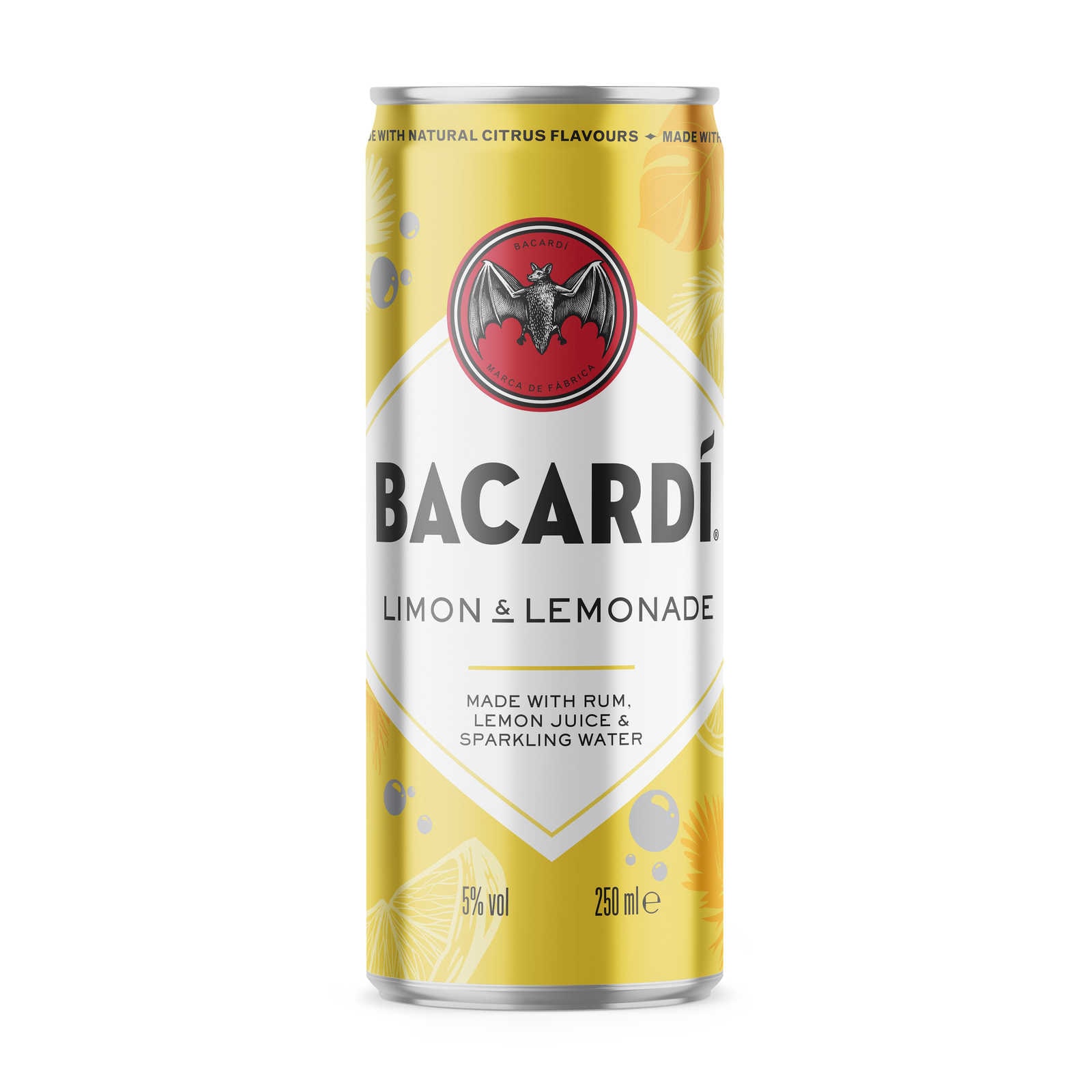 Bacardi | Limon | Lemon | Rtd | 5%Alc | 25 cl | Delhaize