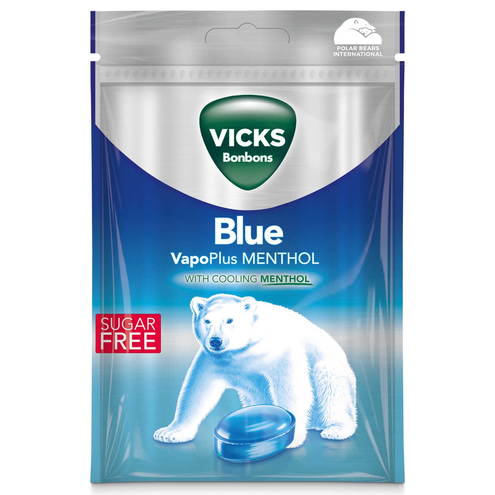 Vicks | Pastilles | Blue menthol | 72 gr | Delhaize