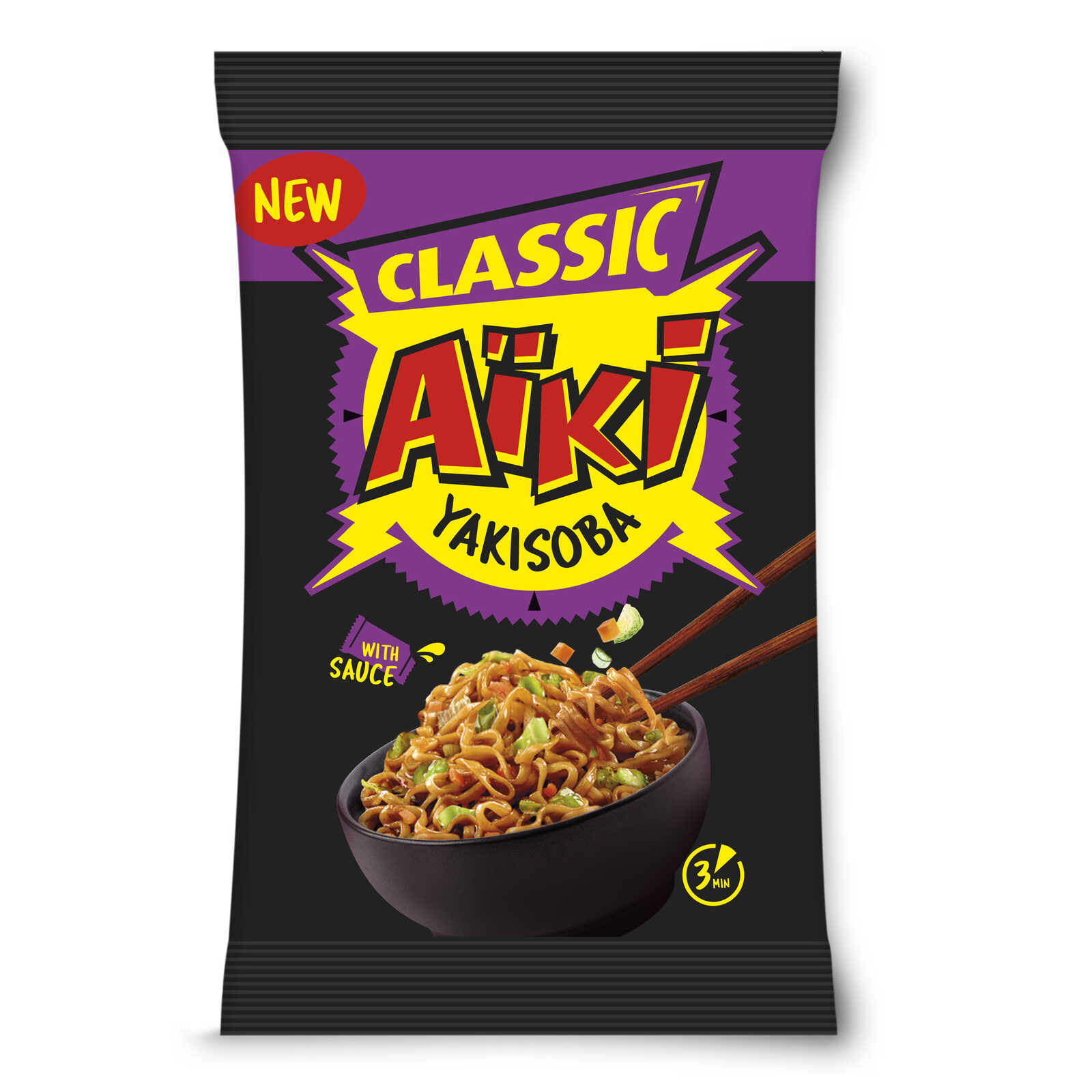 Aiki | Noodles | Classic | Bags | 93 gr | Delhaize