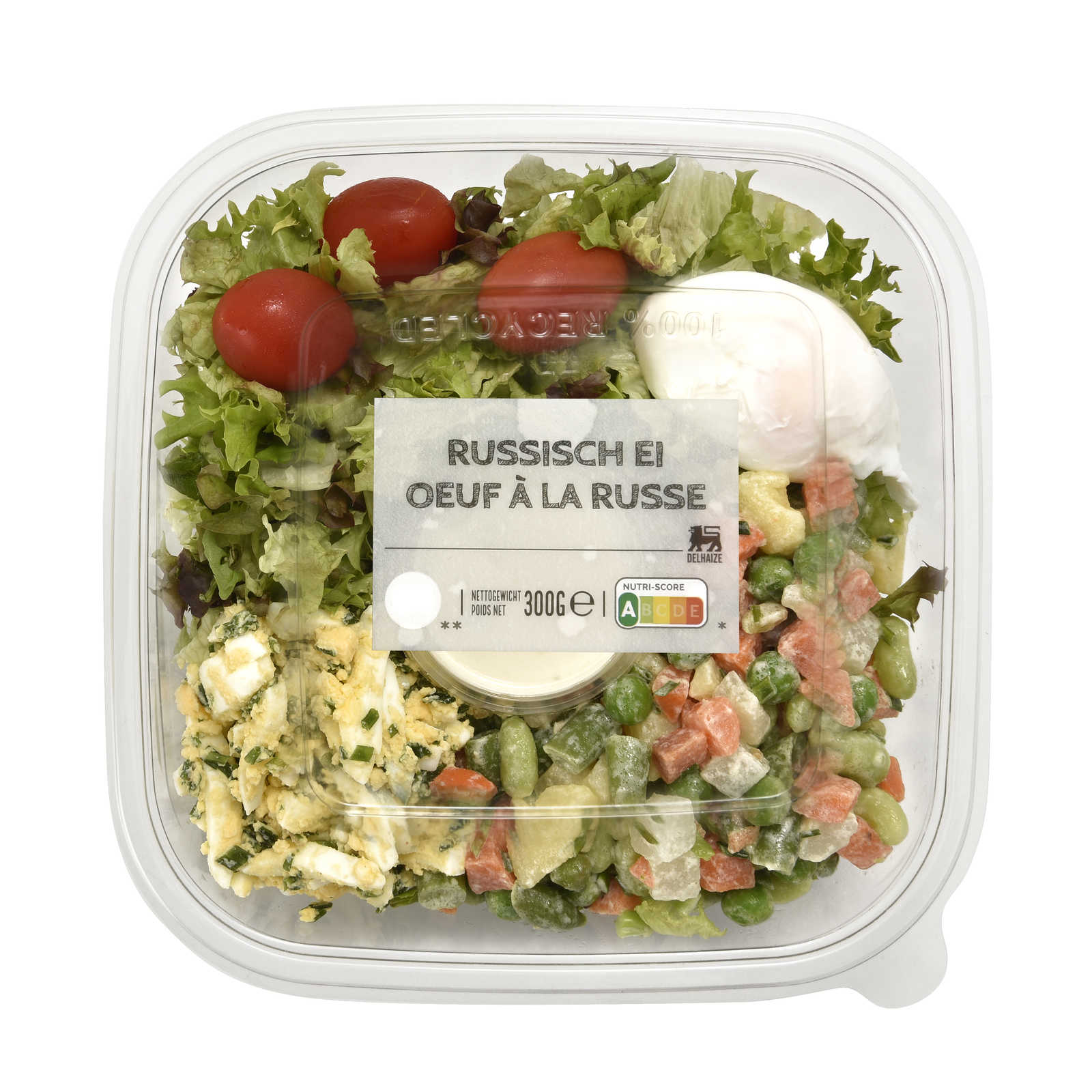 Delhaize | Salade de repas | oeuf à la Russe | 290 gr | Delhaize
