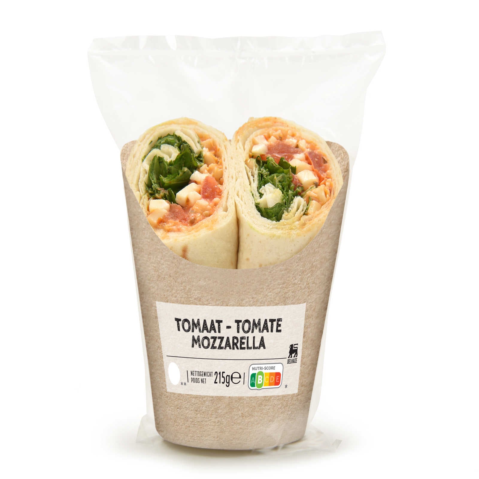 Delhaize | Wrap | Tomato | Mozzarella | 215 gr | Delhaize