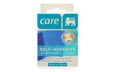 Delhaize | Care | Bande cohésive | Auto-adhérente | 7.5cmx4.5m | 4,5 m ...
