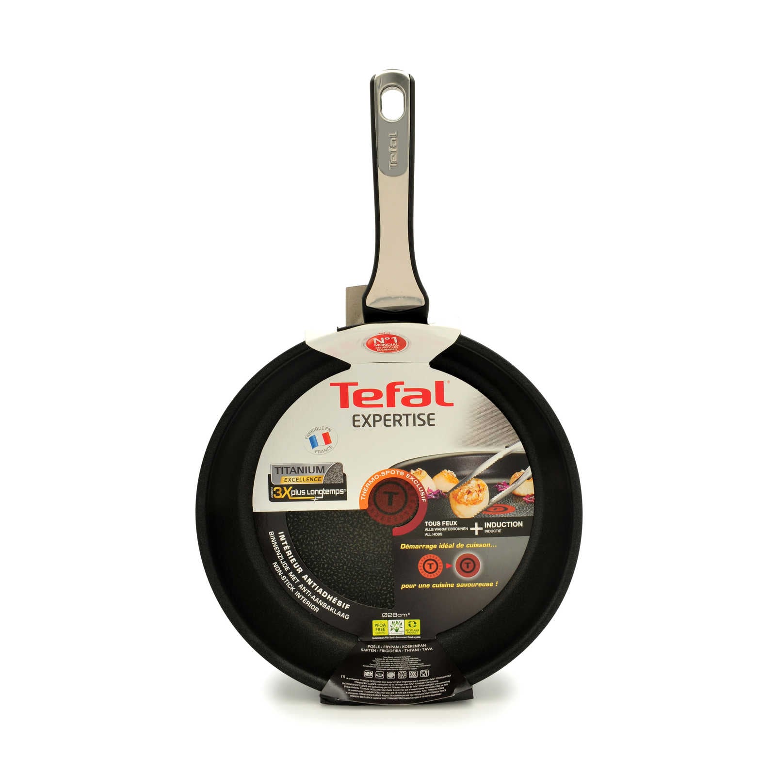 Tefal | Braadpan | Expertise | Induction | 28cm | 1 st | Delhaize