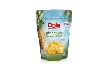 Dole | Ananas | Tropical Gold | Morceaux | Au jus | 220 gr | Delhaize