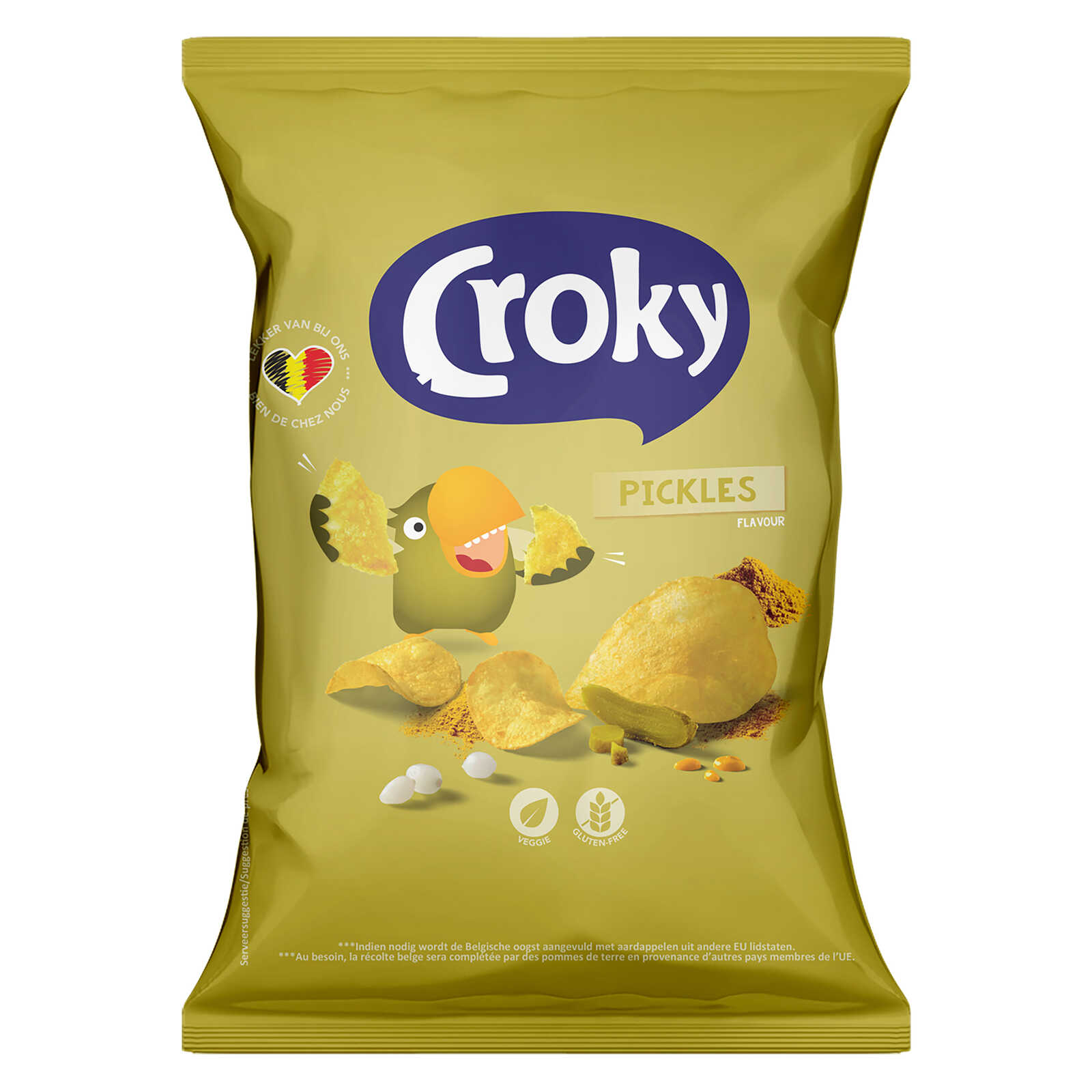 Croky | Chips | Pickles | 175 gr | Delhaize