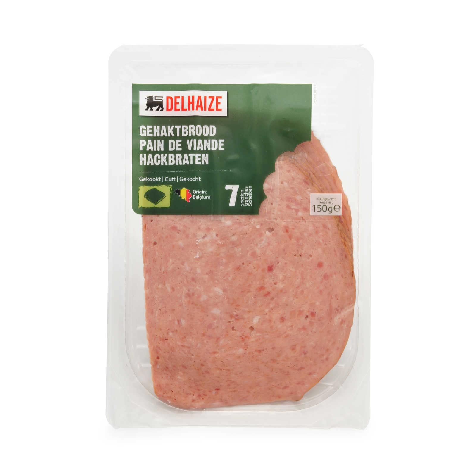 Delhaize | Pain de viande | Tranches | 150 gr | Delhaize
