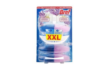 Bref WC | WC-Blok | Duo-Activ' | XXL | Navulling | Lavendel | 3 st ...