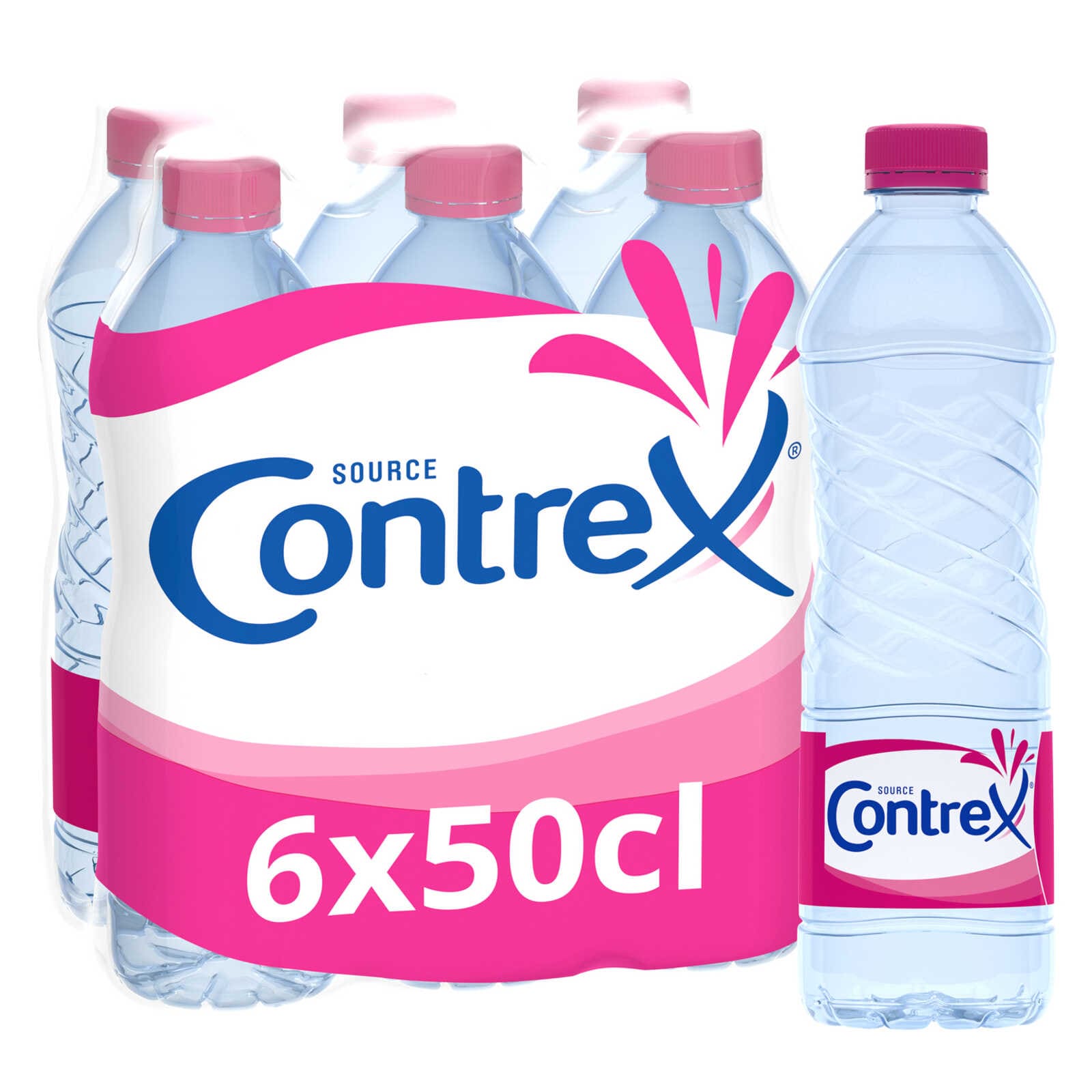 Contrex | Eau minérale | Non-pétillante | PET | 6 x 50 cl | Delhaize