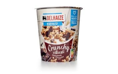 Delhaize | Muesli | Chocolade | Crunchy | 80 gr | Delhaize
