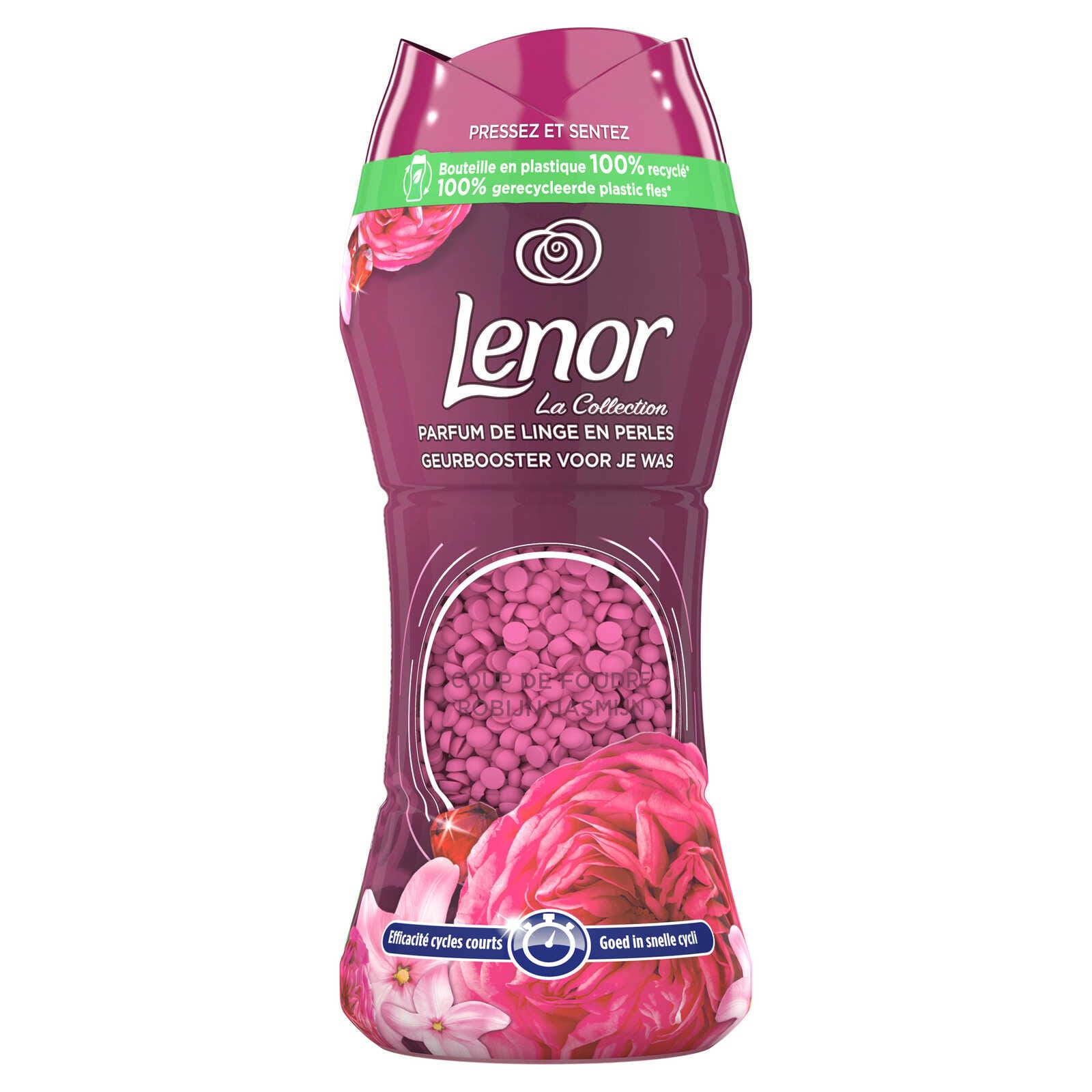 Lenor | Parels | Wasmiddel | Robijn Jasmijn | 16DS | 224 gr | Delhaize