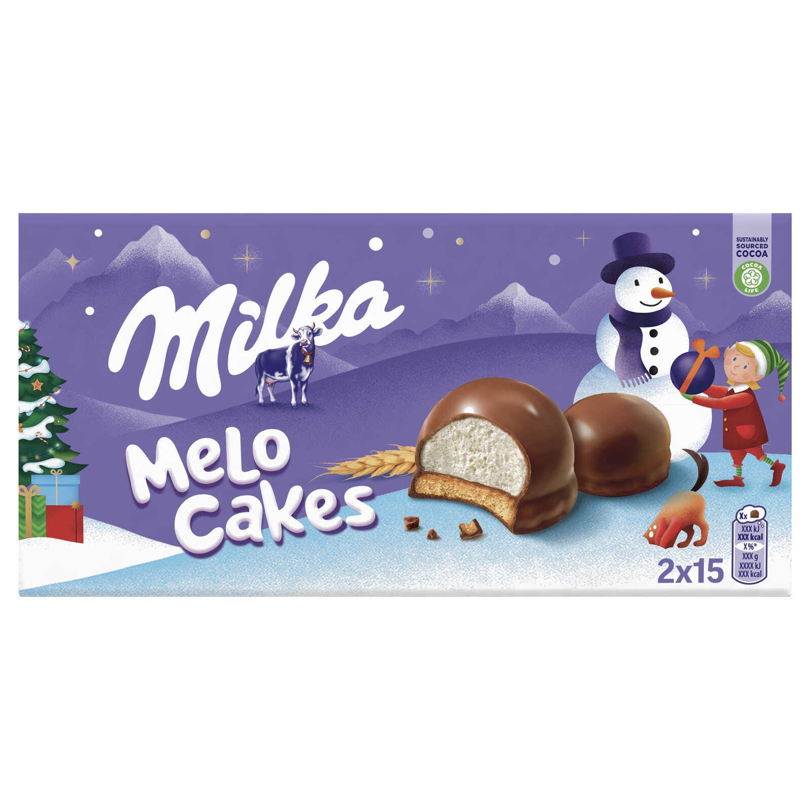 Milka | Chocolat | Melo-cakes | 500 gr | Delhaize
