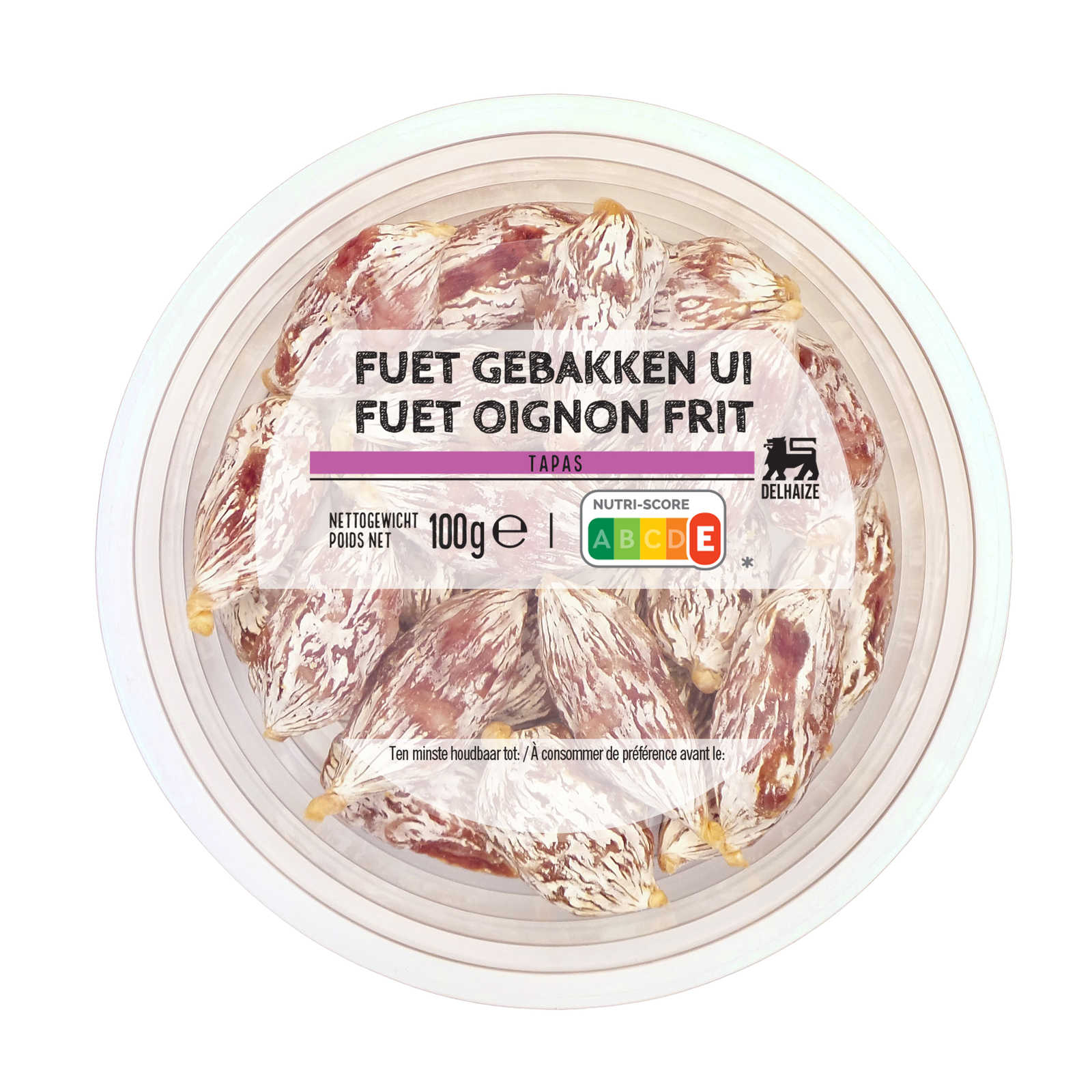 Delhaize | Mini | Fuet | Oignon | 100 gr | Delhaize