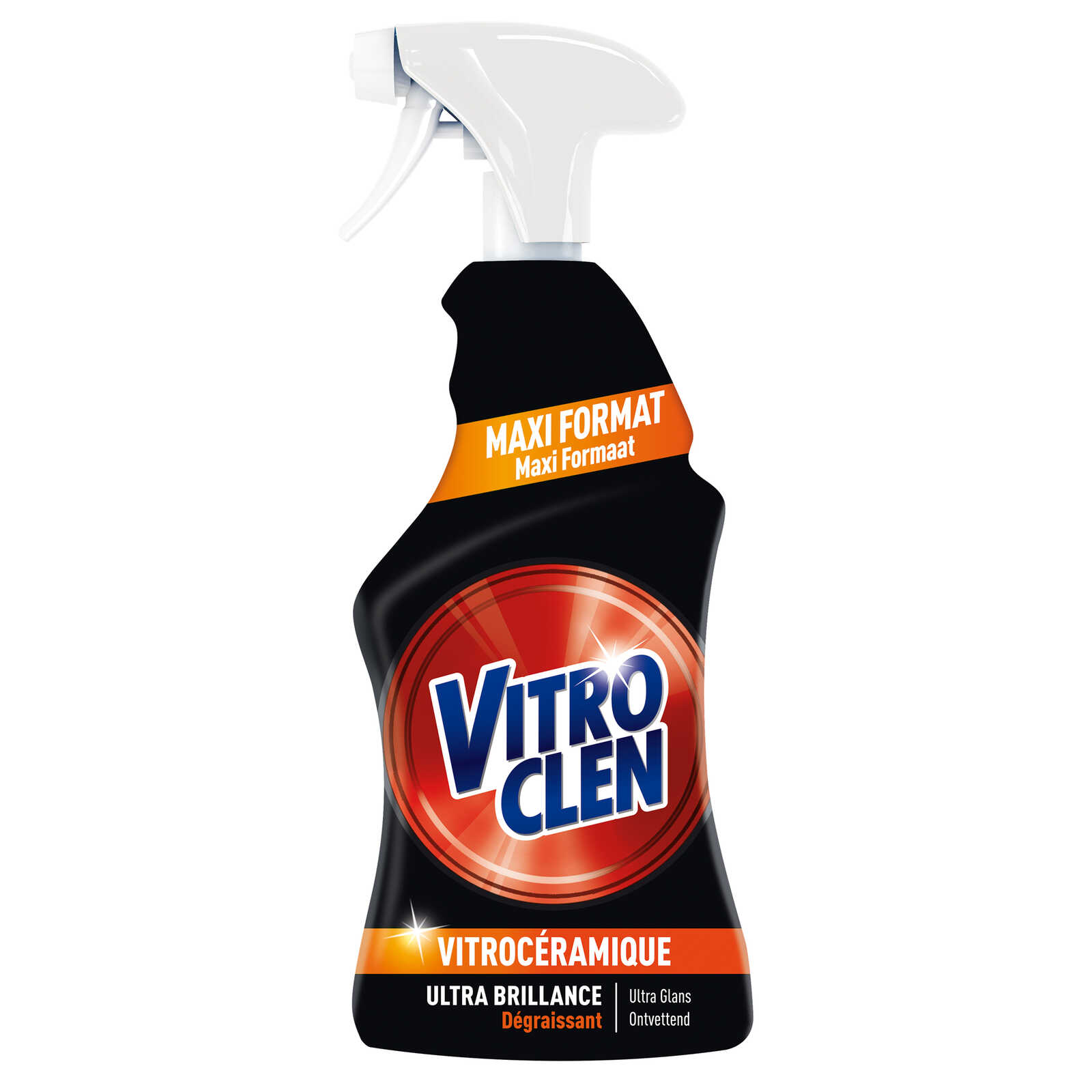 Vitroclen | Spray Nettoyante | Plaques Vitrocéramiques | 45 cl | Delhaize