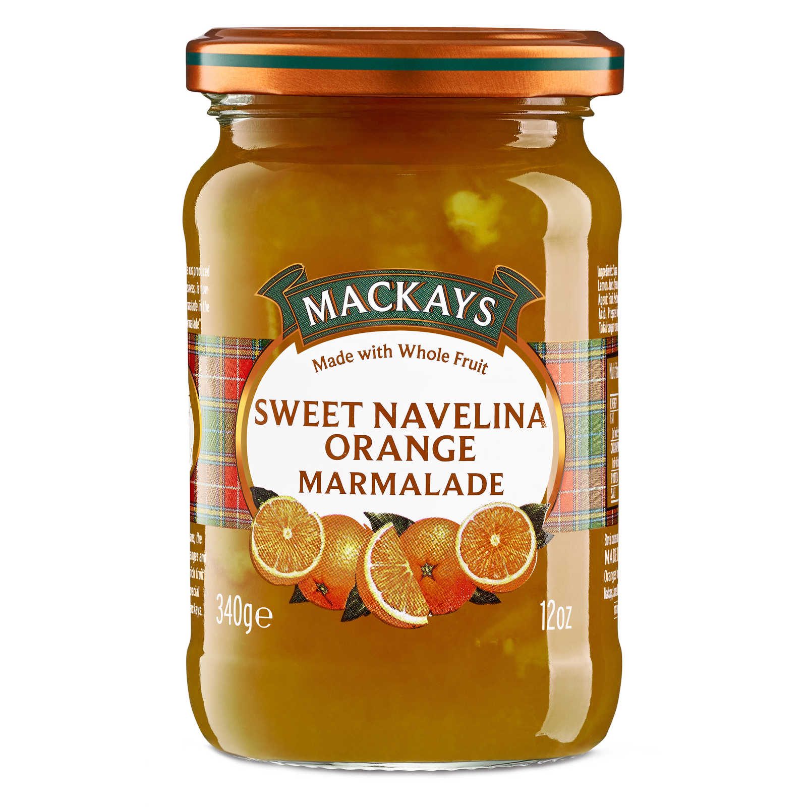 Mackays | Marmalede | Orange | Sweet | Navela | 340 gr | Delhaize