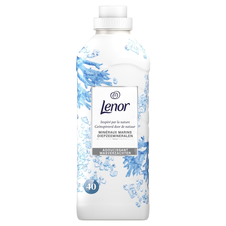Lenor | Adoucissant | Inspired by nature | Deep sea minerals | 40 pc ...