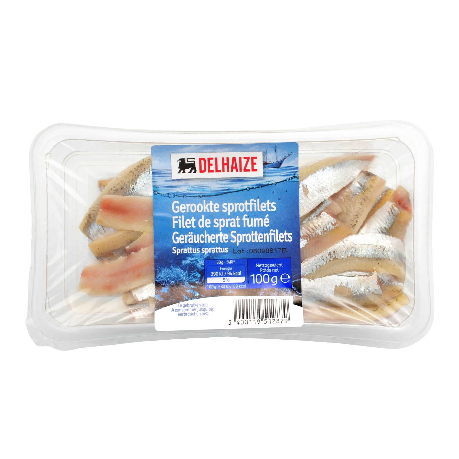 Delhaize | GEROOKTE SPROTFILET 100G | 100 gr | Delhaize