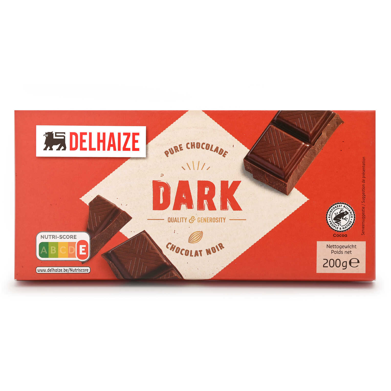Delhaize | Chocolat | Noir | 200 gr | Delhaize