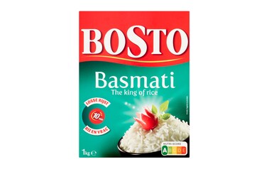 Bosto | Rijst | Basmati | 10 min | 1 kg | Delhaize