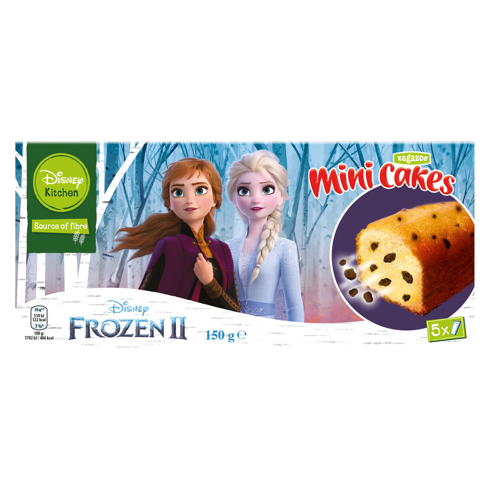 Zagazoe! | Zagazoe Disney Frozen Mini Cake | 150 gr | Delhaize