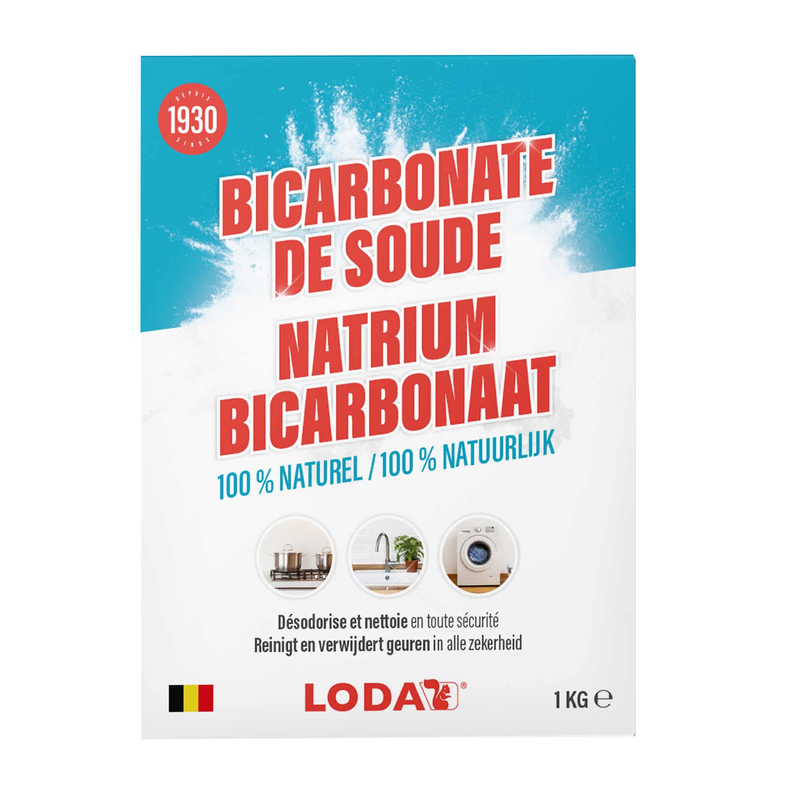 Loda | Natrium bicarbonaat | 1KG | 1 kg | Delhaize
