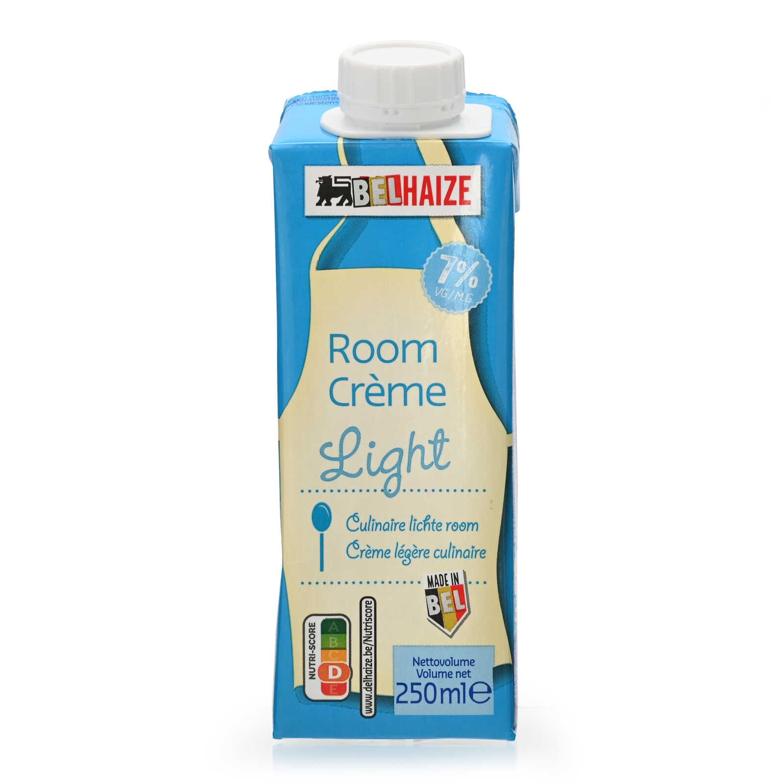 Delhaize | Crème | Light 7% | 25 cl | Delhaize