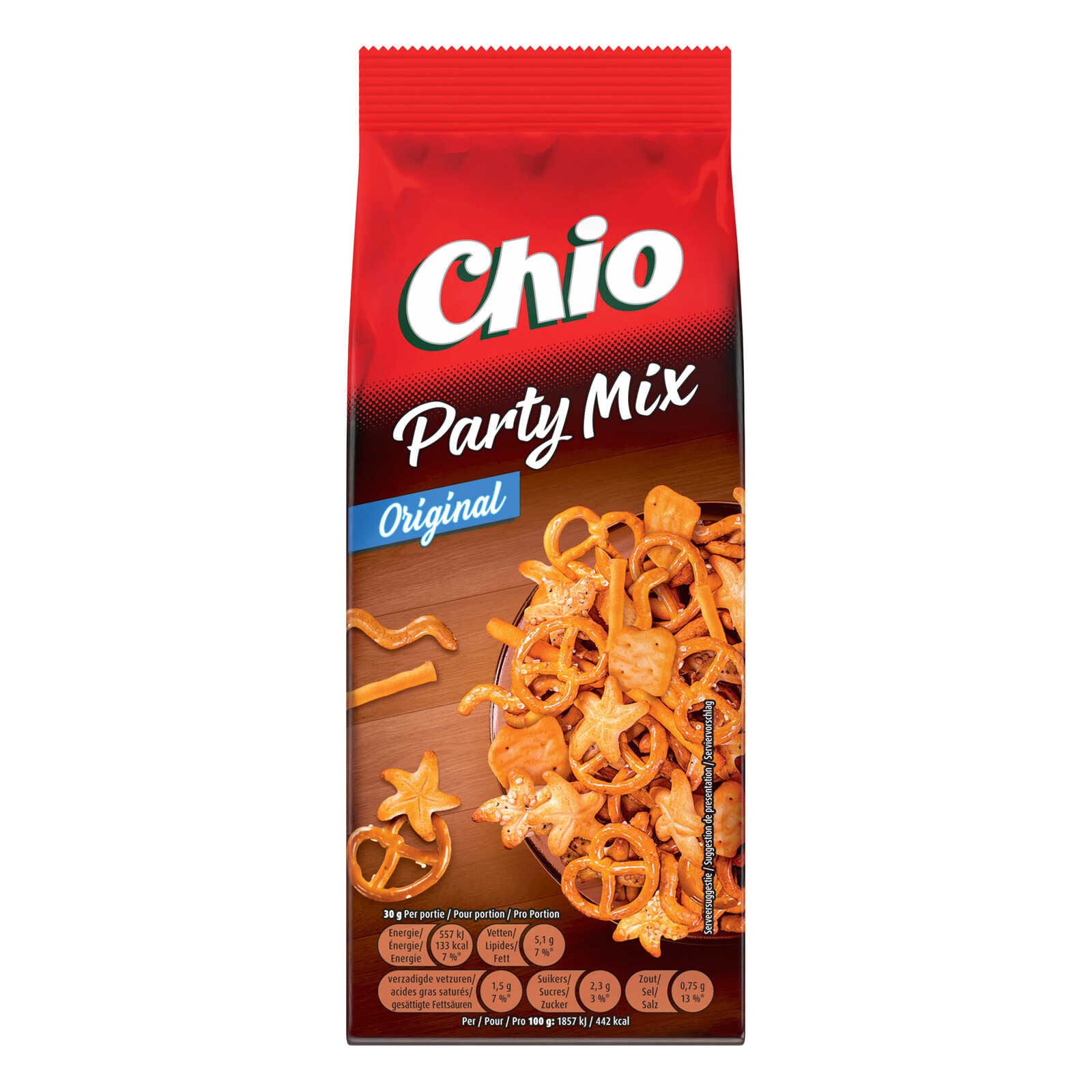 Chio | Snack | Party mix | Original | 250 gr | Delhaize