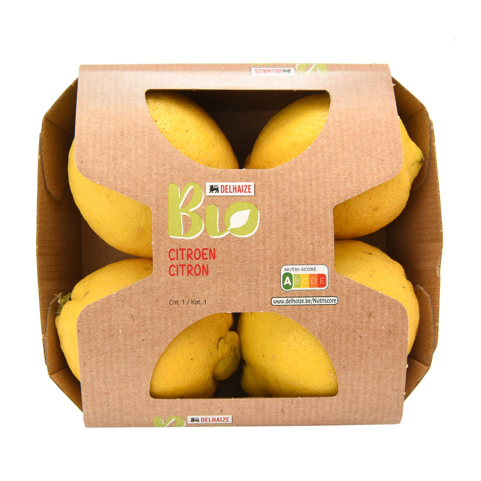 Delhaize | Bio | Bio | Citron 4pc | 500 gr | Delhaize