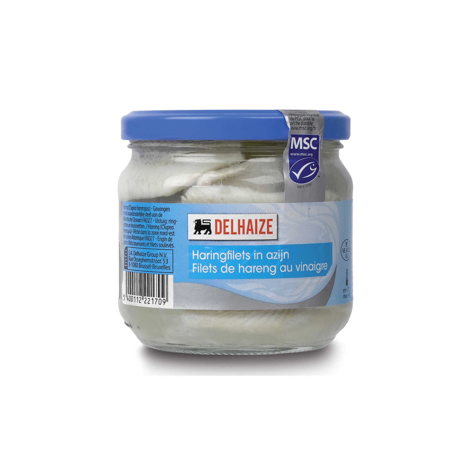 Delhaize | Haringfilets | Azijn | 180 gr | Delhaize