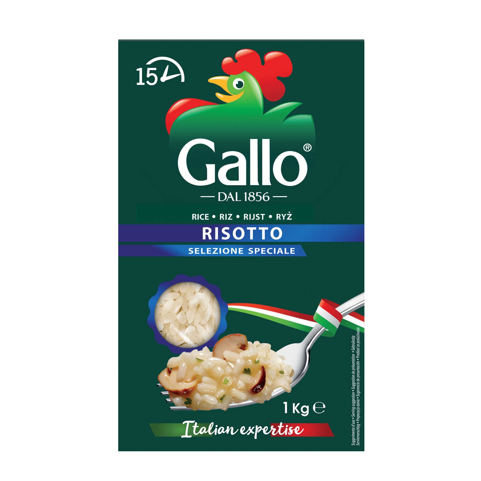 Riso Gallo | Gallo Per Risotti | 1 kg | Delhaize