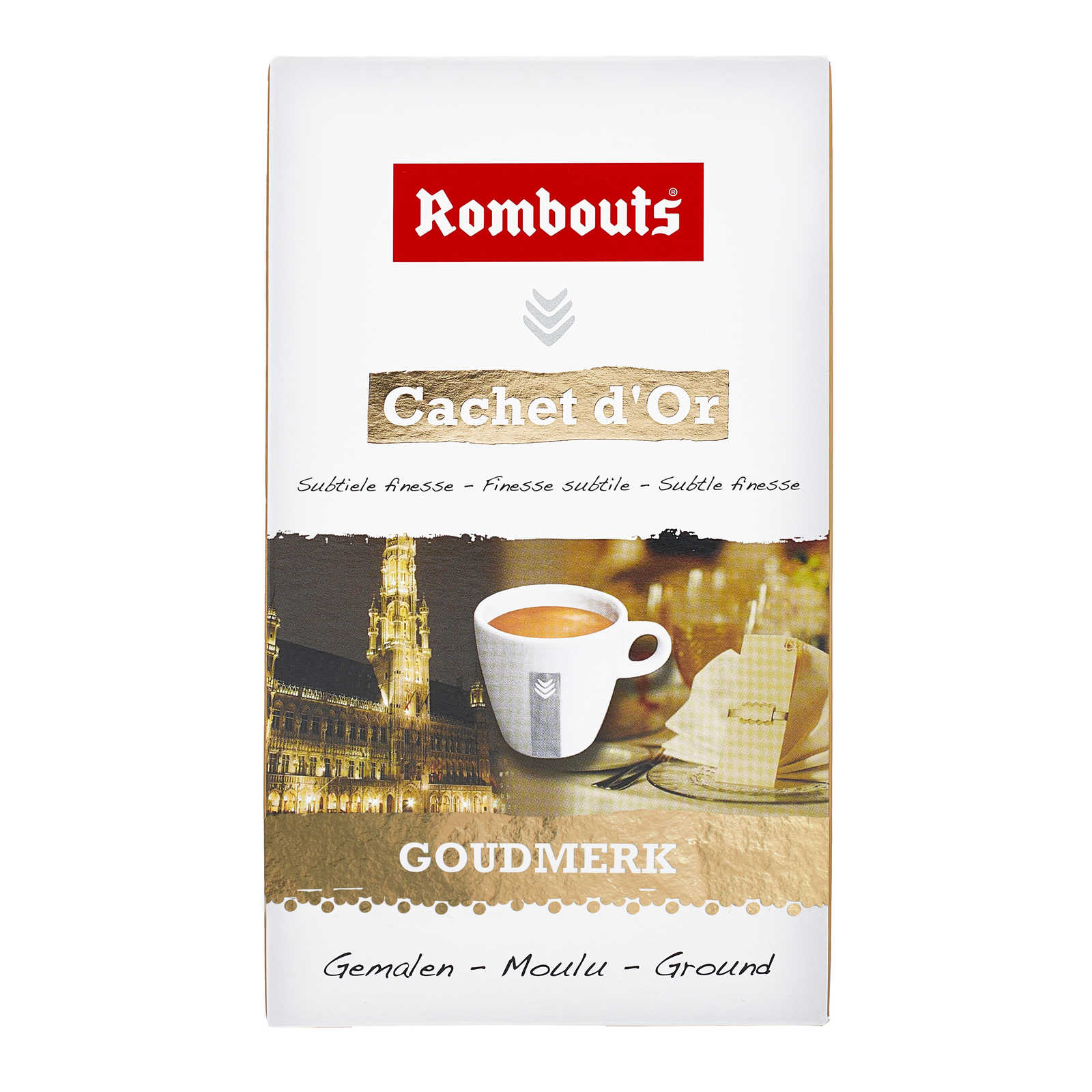 Rombouts | Koffie | Goudmerk | Gemalen | 250 gr | Delhaize