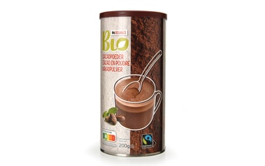 Delhaize | Bio | Cacao | Poeder | Bio | Fairtrade Belgium | 200 gr ...