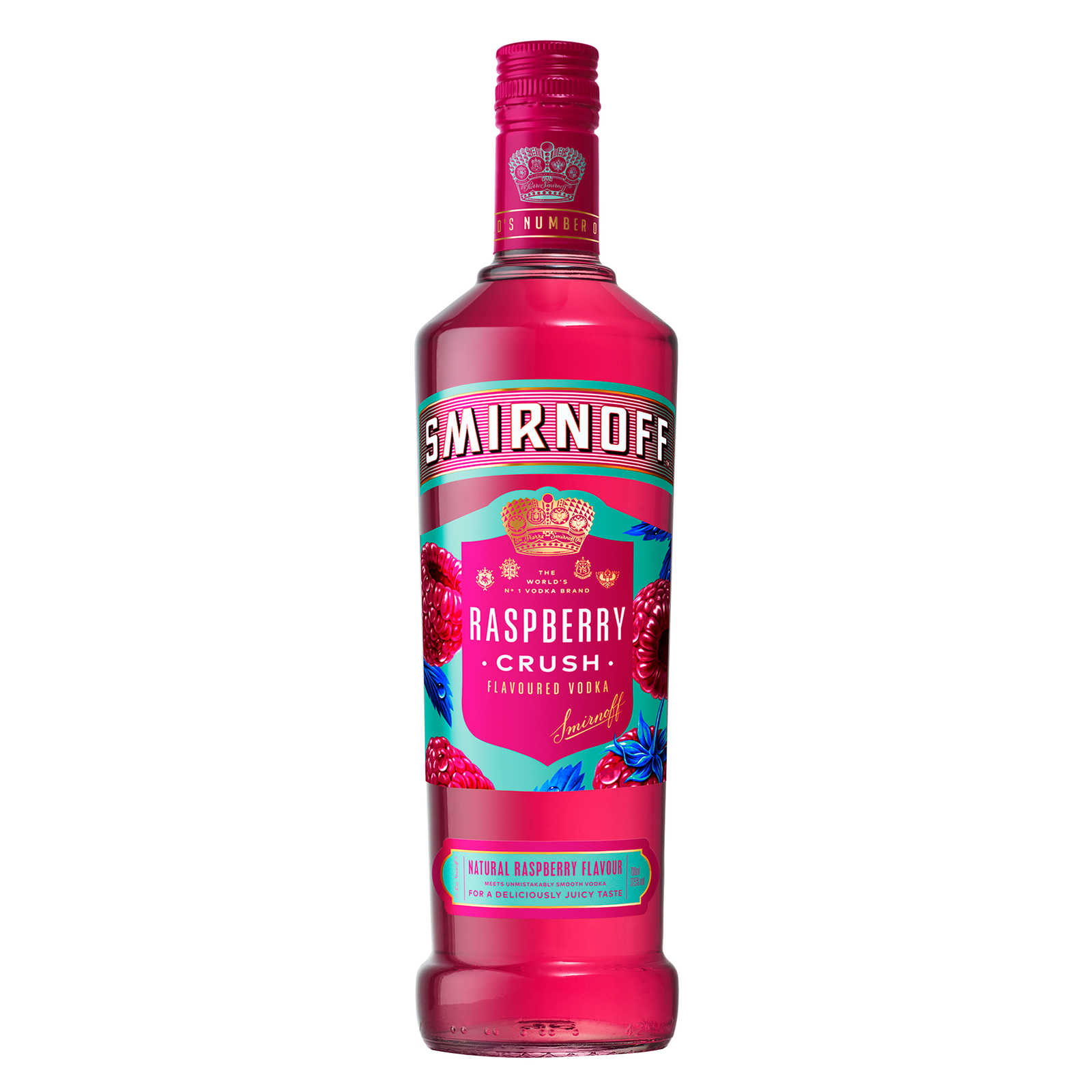 Smirnoff | Vodka | Raspberry crush | 37,5% alc | 70 cl | Delhaize