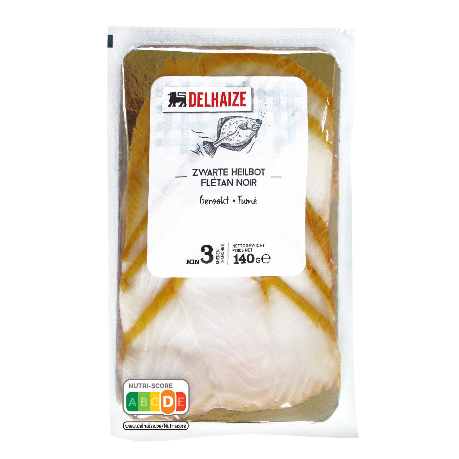 Delhaize | Heilbot | Gerookt | 140 gr | Delhaize