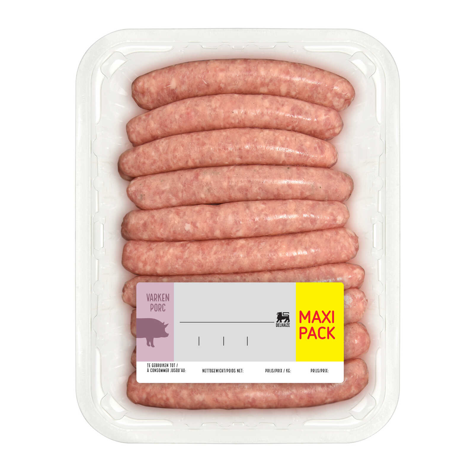 Delhaize | Chipolata | Maxi Pack | 1,08 kg | Delhaize