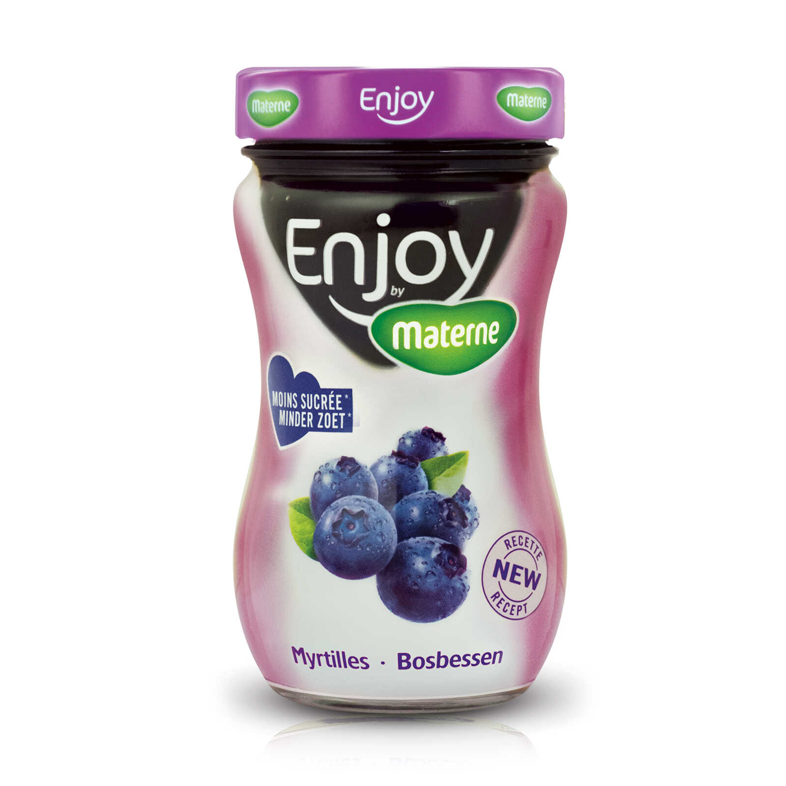 Materne | Enjoy | Confituur | Bosbessen | 310 gr | Delhaize