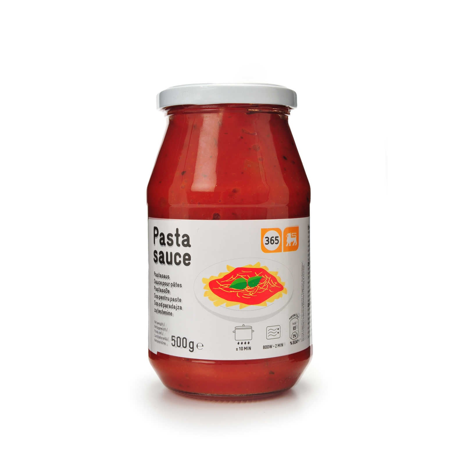 365 | Delhaize | Pastasaus | 500 gr | Delhaize