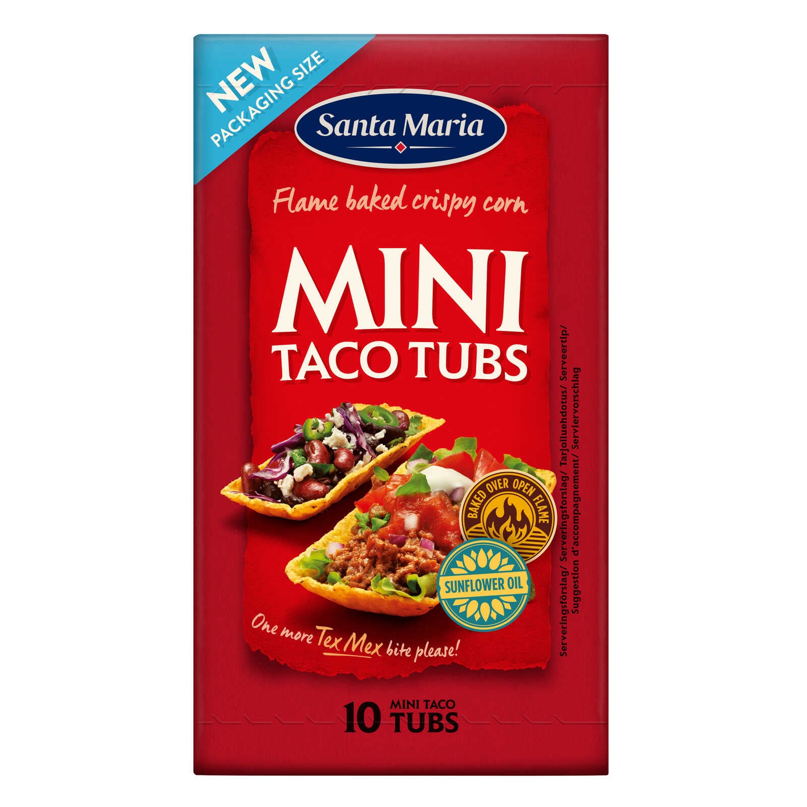 Santa Maria | Mini Taco Tubs | 86 gr | Delhaize