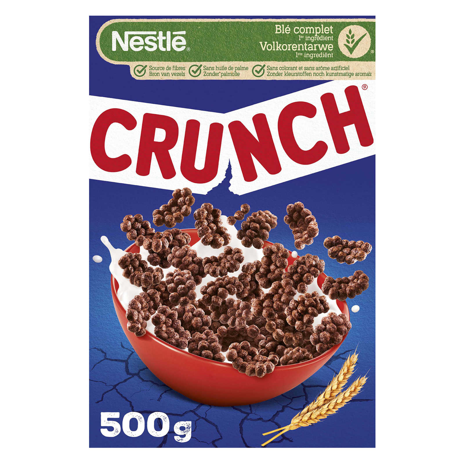 Nestlé | Crunch | Ontbijtgranen | 500 gr | Delhaize