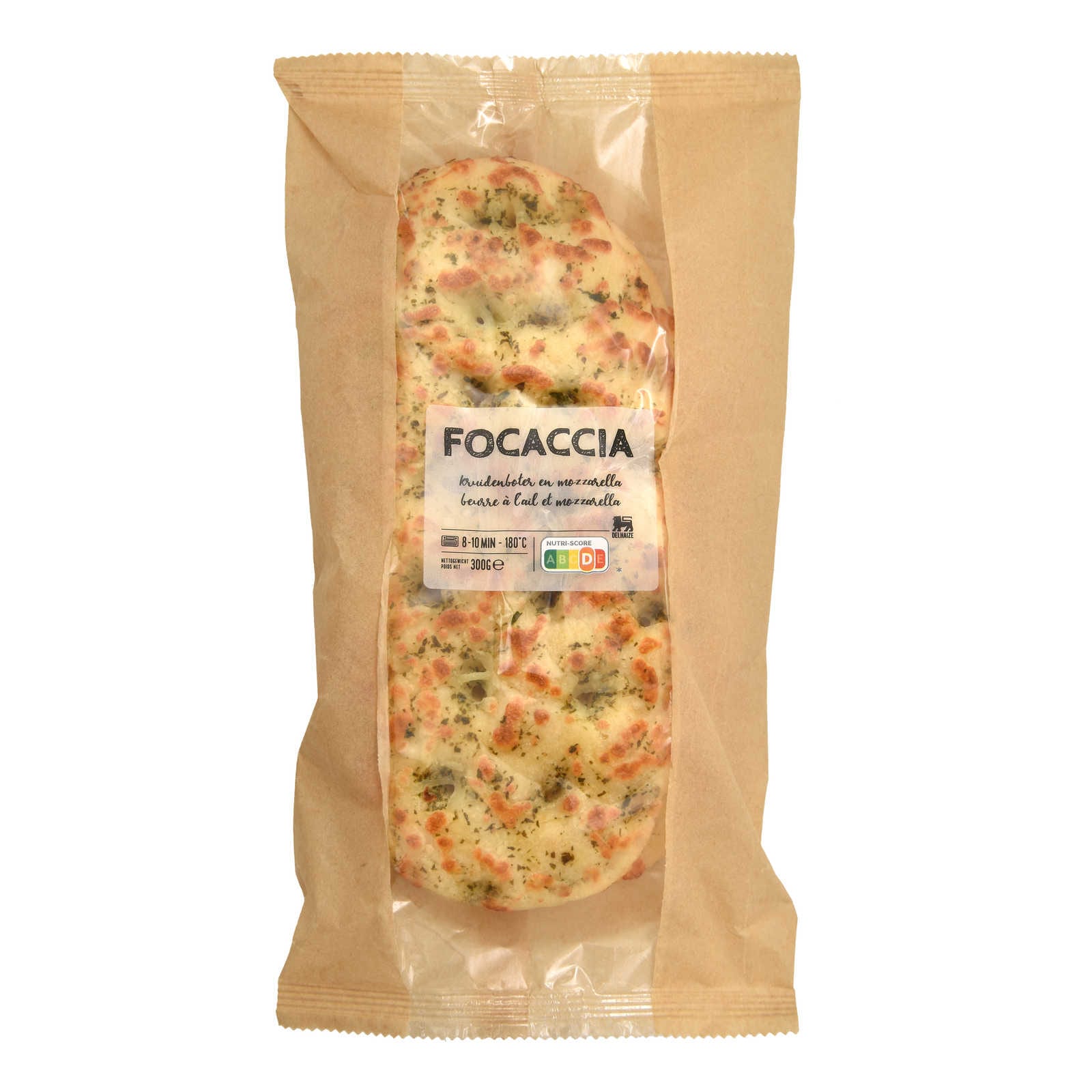 Delhaize | Focaccia | Mozzarella | 300 gr | Delhaize