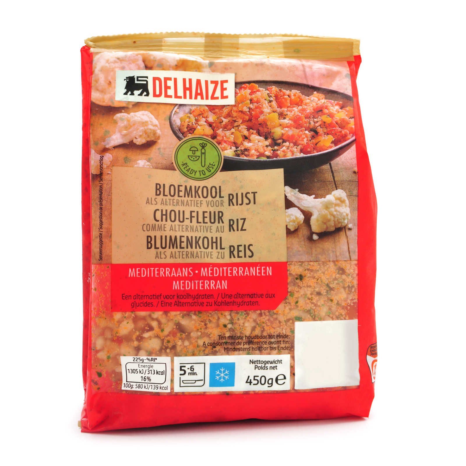 Delhaize | Bloemkool rijst med | 450 gr | Delhaize