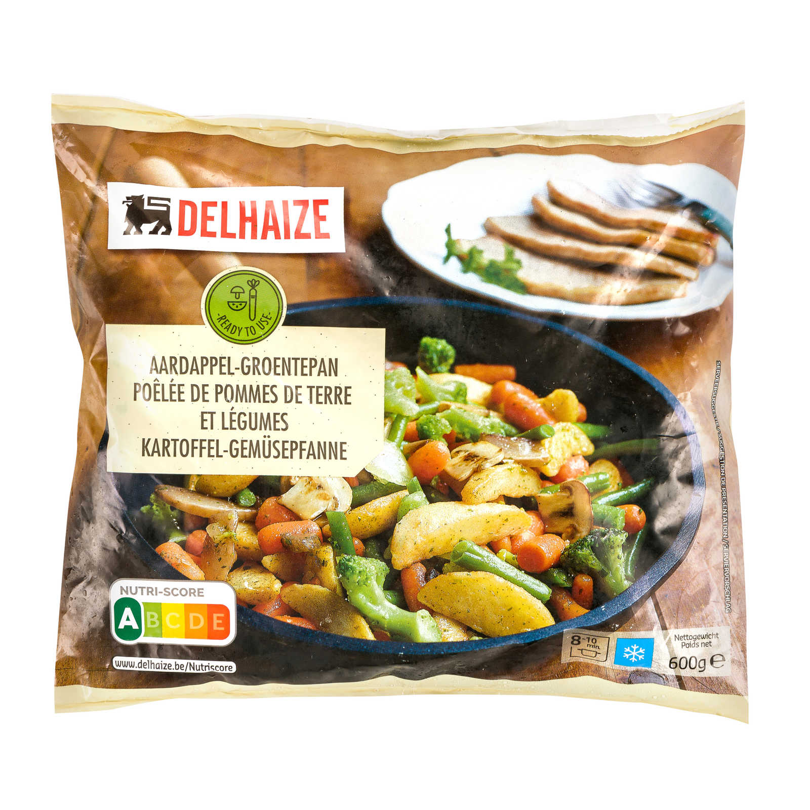 Delhaize | Poêlée de légumes et de pommes | 600 gr | Delhaize